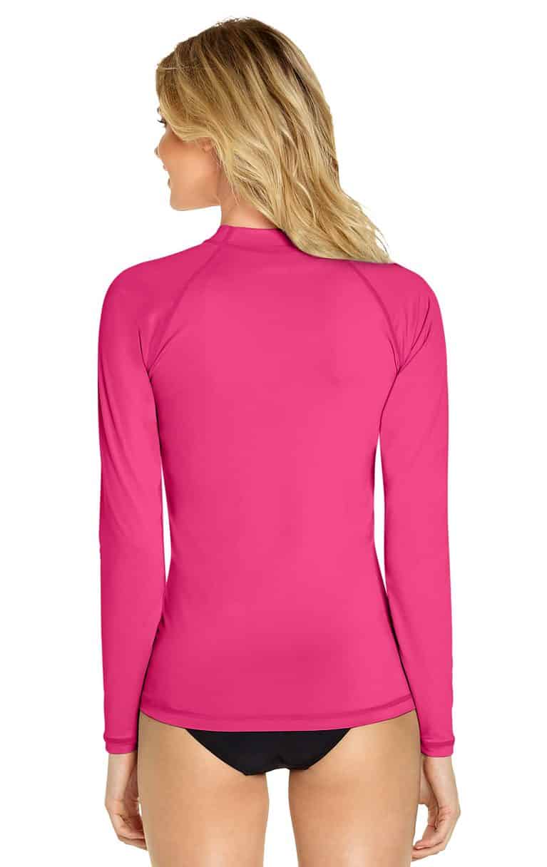Men's Long Sleeve Rash Guard – Pink - Wet Effect, Inc.
